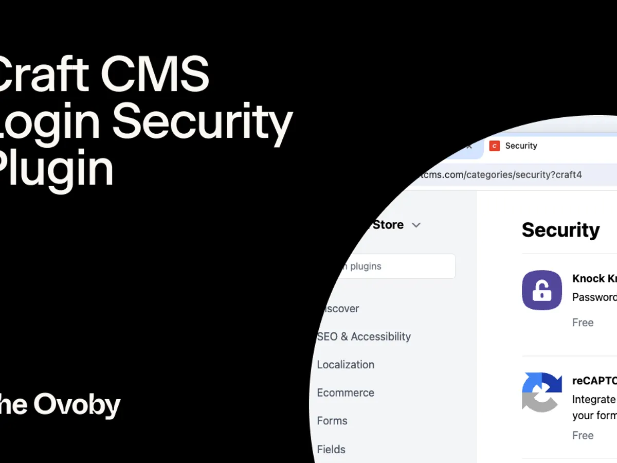 A Guide To The Craft Cms Login Security Plugin The Ovoby